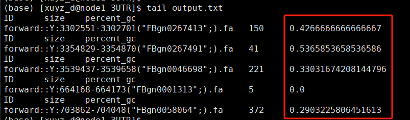 Calculate the GC content in a DNA/RNA sequence - Liang An-Min